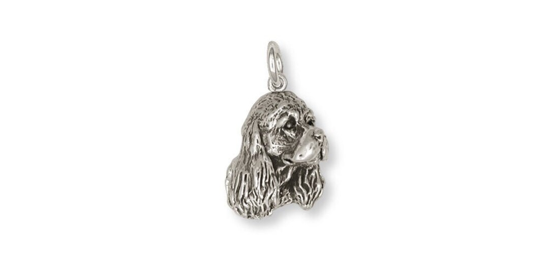 Cocker Spaniel Jewelry Cocker Spaniel Charm Handmade Sterling Silver ...