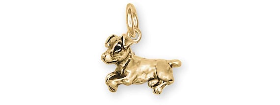 Jack Russell Jewelry 14k Gold Handmade Jack Russell Terrier - Etsy