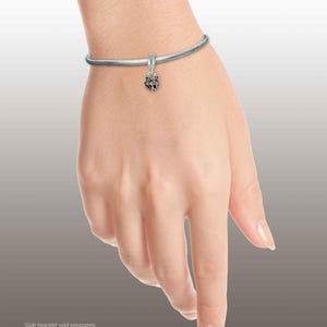 Tiger Pandora Charm Slide Sterling Silver Handmade Tiger Jewelry This ...