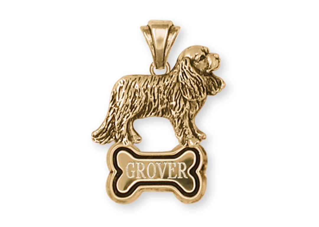 Cavalier Jewelry Cavalier King Charles Spaniel Personalized Pendant ...