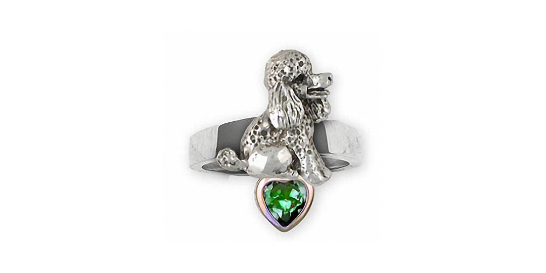 Poodle Jewelry Poodle Ring Jewelry Sterling Silver Handmade - Etsy