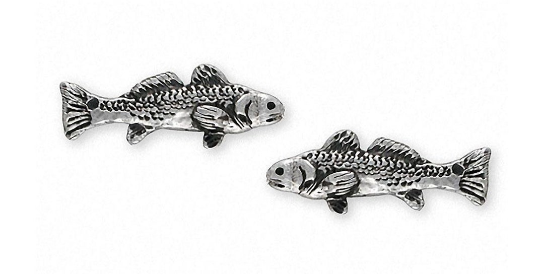 Redfish Cufflinks Jewelry Sterling Silver Handmade Redfish Cufflinks ...