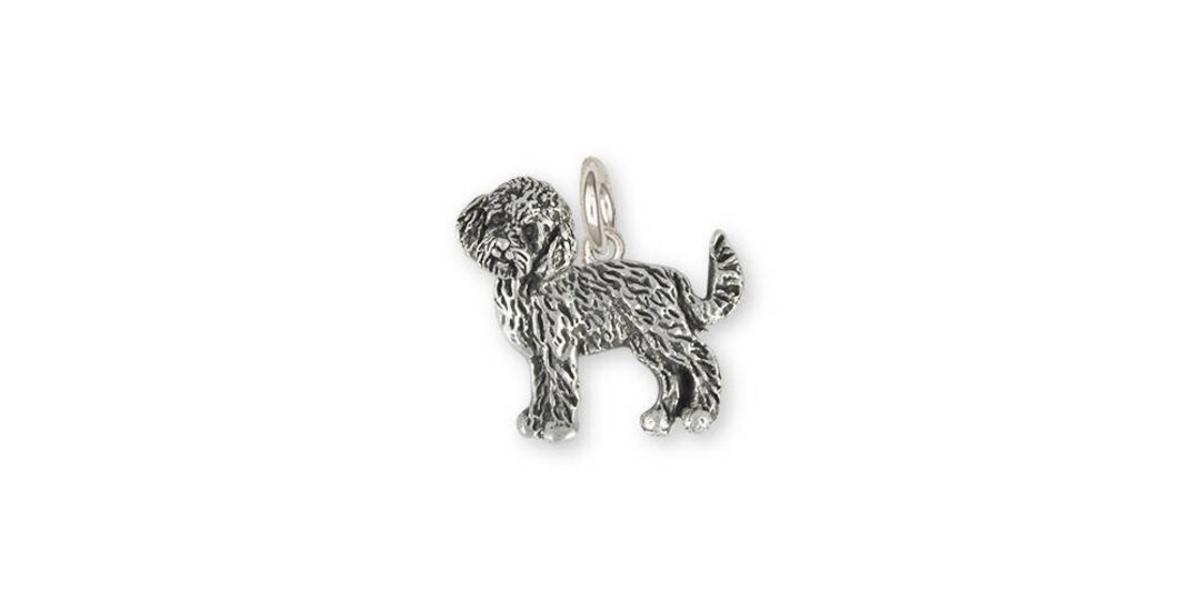 Labradoodle Jewelry Labradoodle Charm Jewelry Sterling Silver Handmade ...