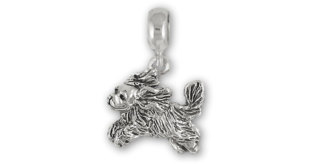 Cavalier King Charles Spaniel Pandora Charm Slide Sterling Silver ...
