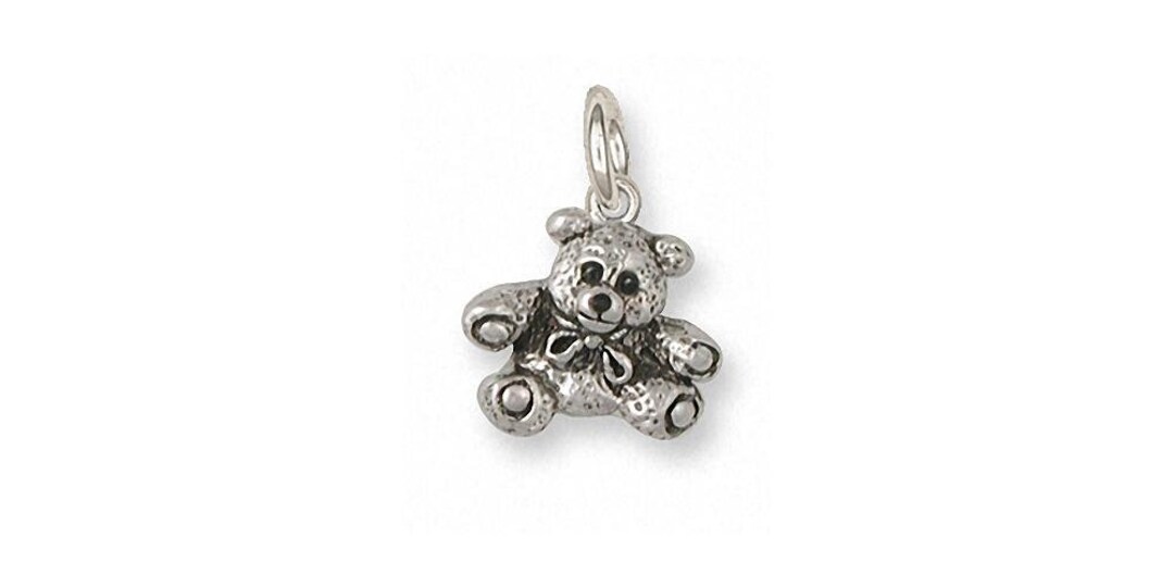 Teddy Bear Jewelry Teddy Bear Chain Jewelry Sterling Silver Handmade ...