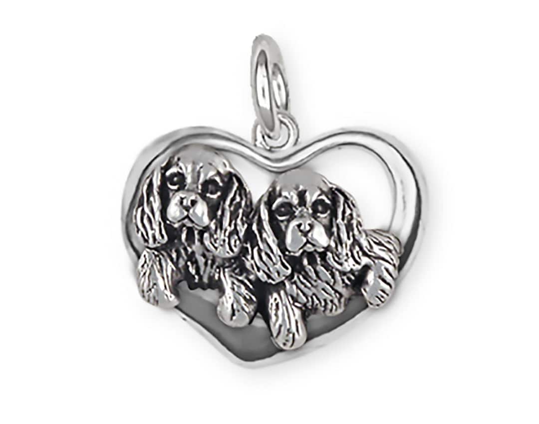Cavalier Jewelry Cavalier King Charles Spaniel Dog Charm Jewelry ...
