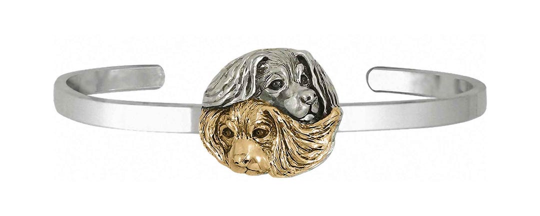 Cavalier King Charles Spaniel Bracelet 14k Gold Vermeil and Sterling ...