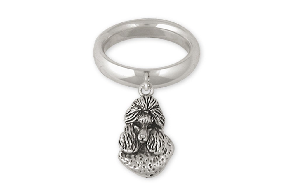 Poodle Jewelry Poodle Ring Handmade Sterling Silver Poodle - Etsy