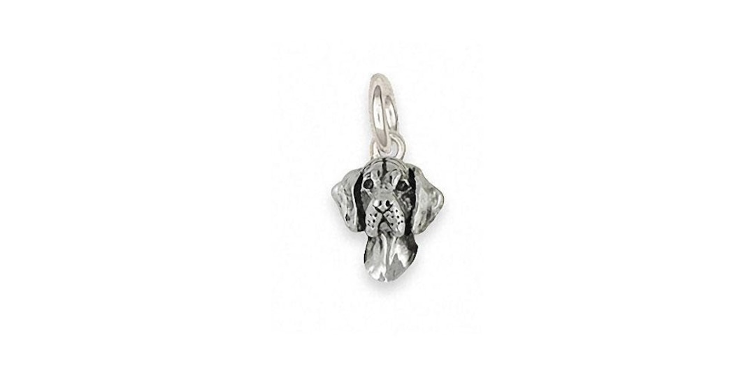 Great Dane Jewelry Great Dane Charm Jewelry Sterling Silver Handmade ...