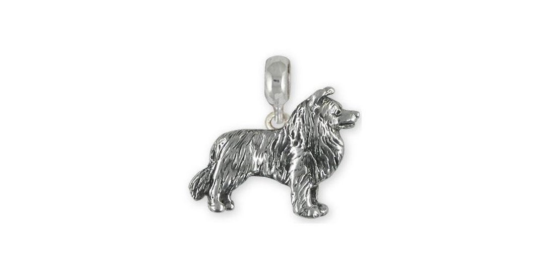 Sheltie Jewelry Sterling Silver Handmade Sheltie Charm Slide SH16-PNS ...