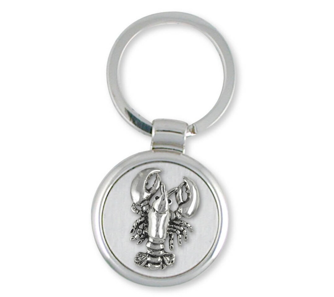 Lobster Jewelry Lobster Key Ring Jewelry Sterling Silver Handmade ...