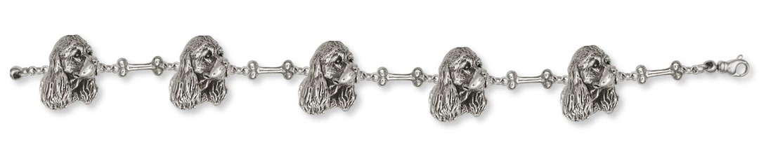 Cocker Spaniel Jewelry Cocker Spaniel Bracelet Handmade Sterling Silver ...