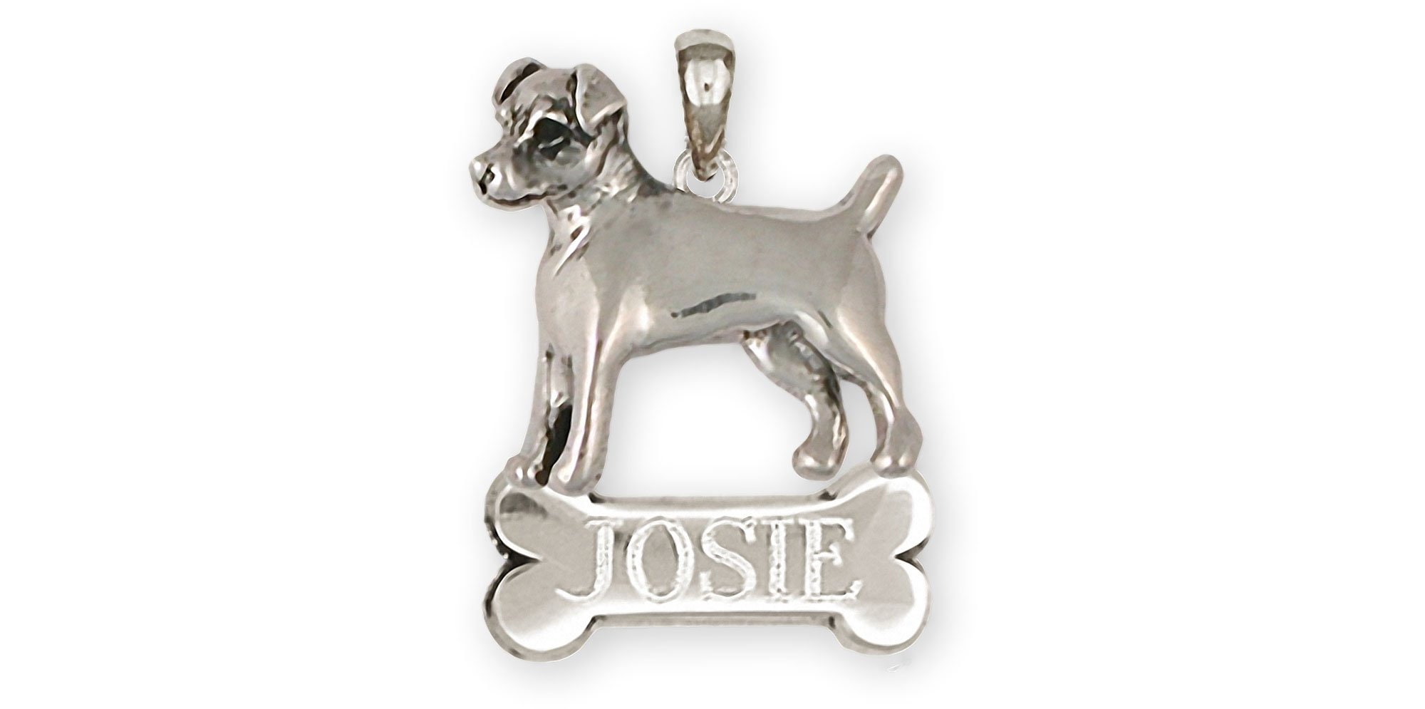 Jack Russell Jewelry Sterling Silver Handmade Jack Russell Terrier ...