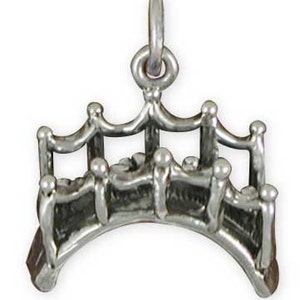 Rainbow Bridge Jewelry Solid Sterling Rainbow Bridge Memorial Charm ...