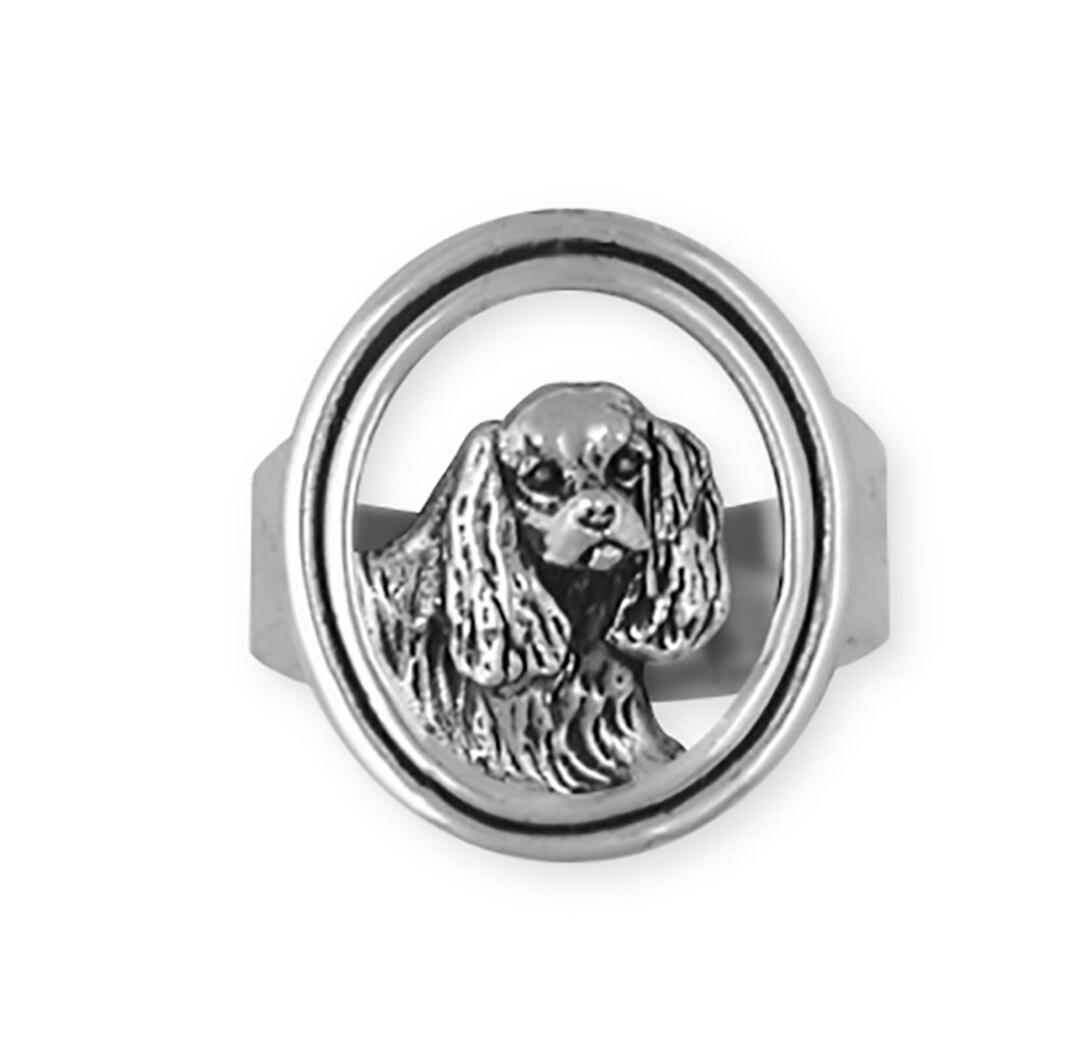 Cavalier Jewelry Cavalier King Charles Spaniel Ring Jewelry Handmade ...