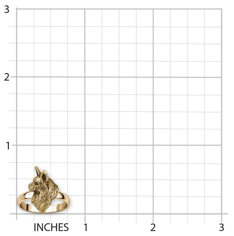 Maine Coon Ring 14k Gold Vermeil Handmade Maine Coon Cat Jewelry MN14H ...