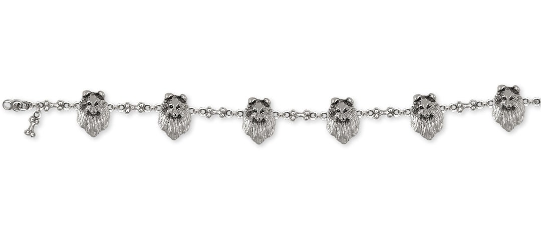 Sheltie Jewelry Sheltie Bracelet Jewelry Sterling Silver Handmade ...