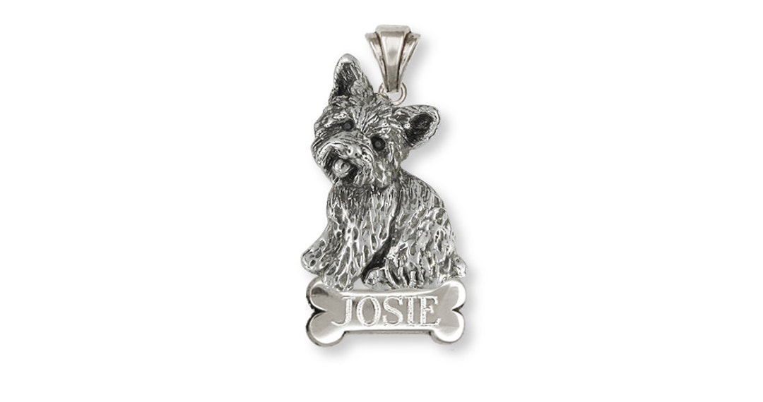 Yorkie Yorkshire Terrier Pendant Jewelry Sterling Silver Yorkie ...