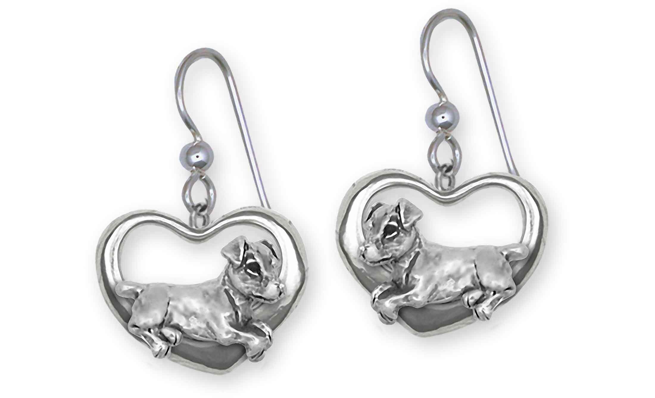 Jack Russell Jewelry Sterling Silver Handmade Jack Russell Terrier ...