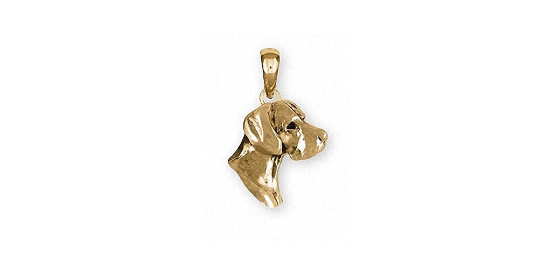 Great Dane Jewelry Great Dane Pendant Jewelry 14k Gold Handmade Dog ...