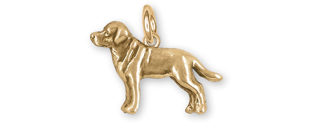 Labrador Retriever Jewelry 14k Yellow Gold Handmade Labrador Retriever ...
