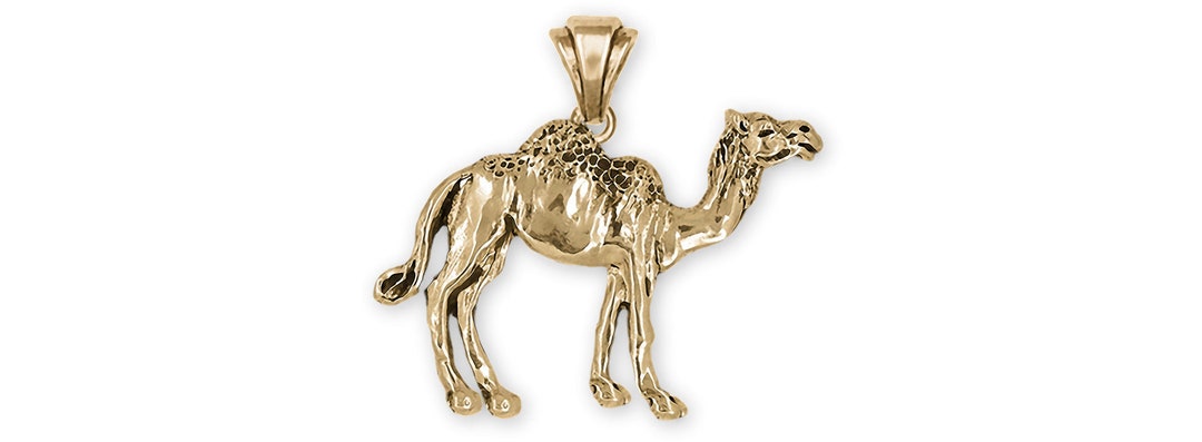 Camel Pendant 14k Gold Vermeil Handmade Camel Jewelry CM1-PVM - Etsy