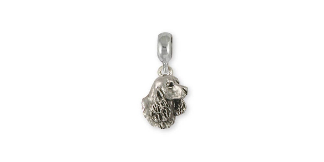 Springer Spaniel Pandora Charm Jewelry Springer Spaniel Charm Slide ...