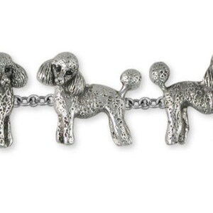 Poodle Jewelry Poodle Bracelet Handmade Sterling Silver Poodle Jewelry ...