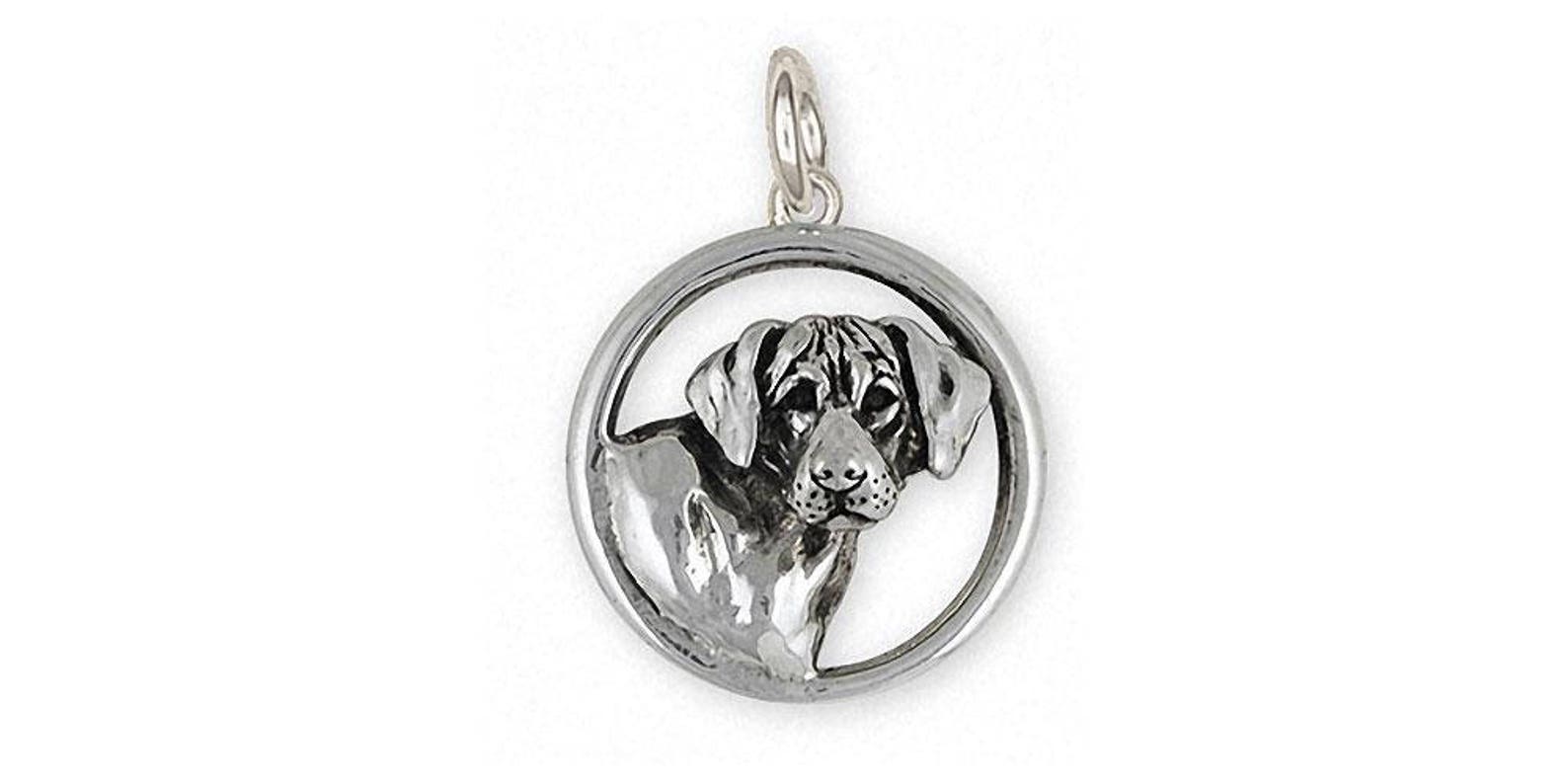 Rhodesian Ridgeback Charm Jewelry Sterling Silver Handmade Dog - Etsy