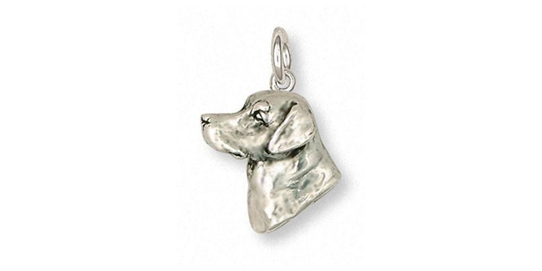 Labrador Retriever Charm Jewelry Sterling Silver Handmade Dog Charm ...