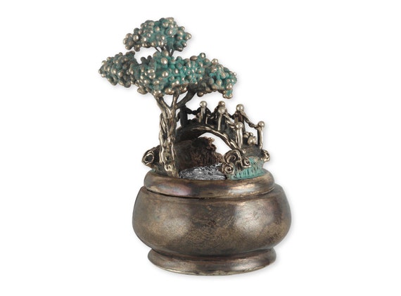 Rainbow Bridge Memorial Figurine Box RBBX | Etsy