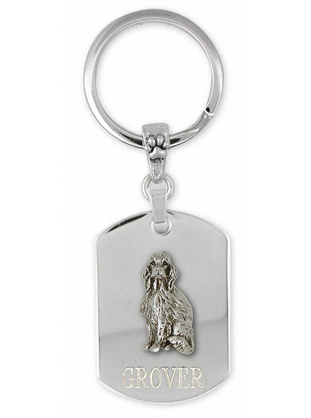 Irish Setter Jewelry Irish Setter Key Ring Jewelry Sterling Silver ...