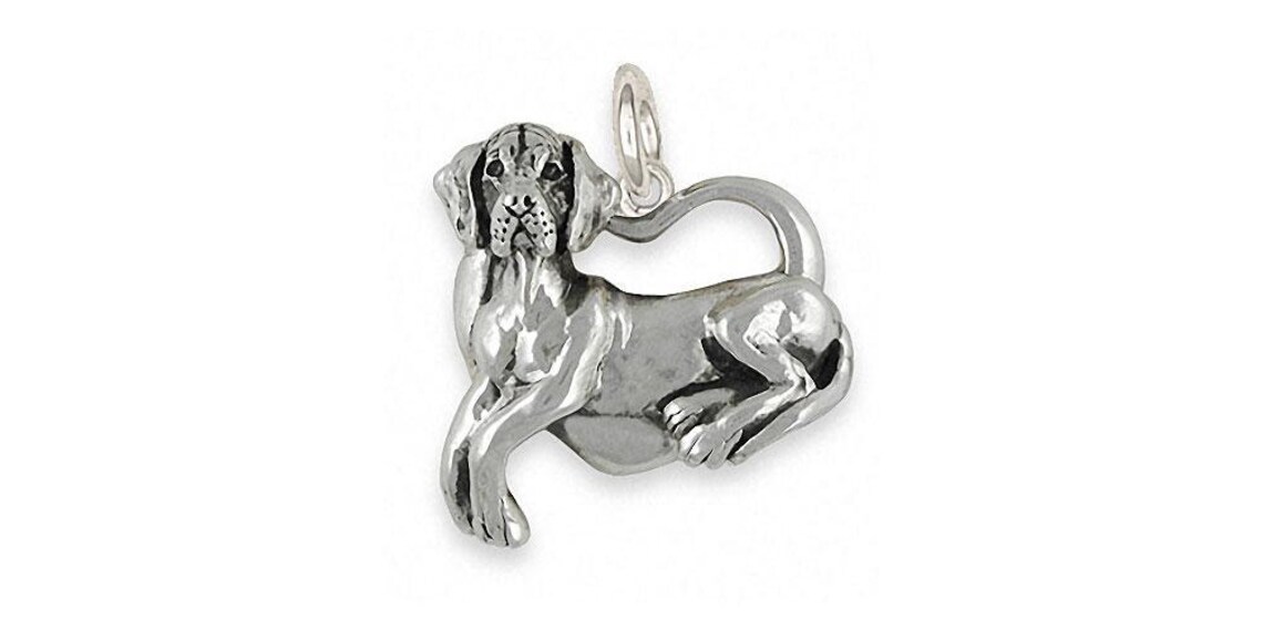 Great Dane Jewelry Great Dane Charm Jewelry Sterling Silver | Etsy
