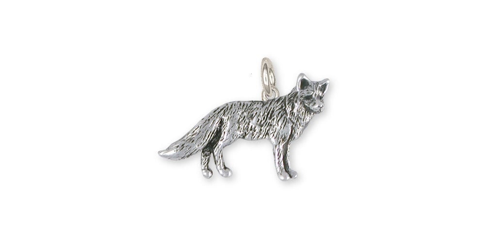 Fox Jewelry Sterling Silver Charm Fox Charms And Fox Jewelry | Etsy