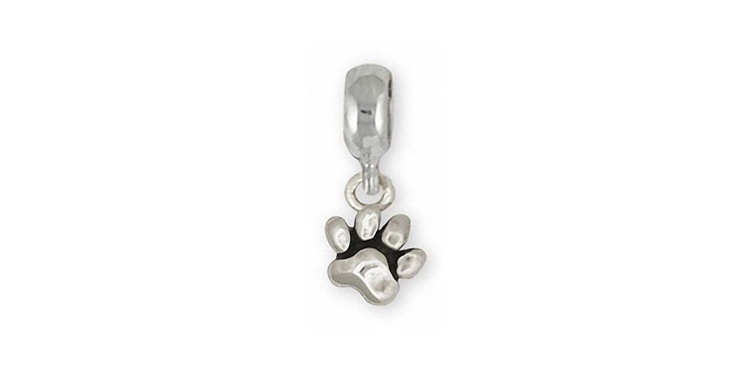 Dog Paw Pandora Jewelry Dog Paw Charm Slide Jewelry Sterling Silver ...