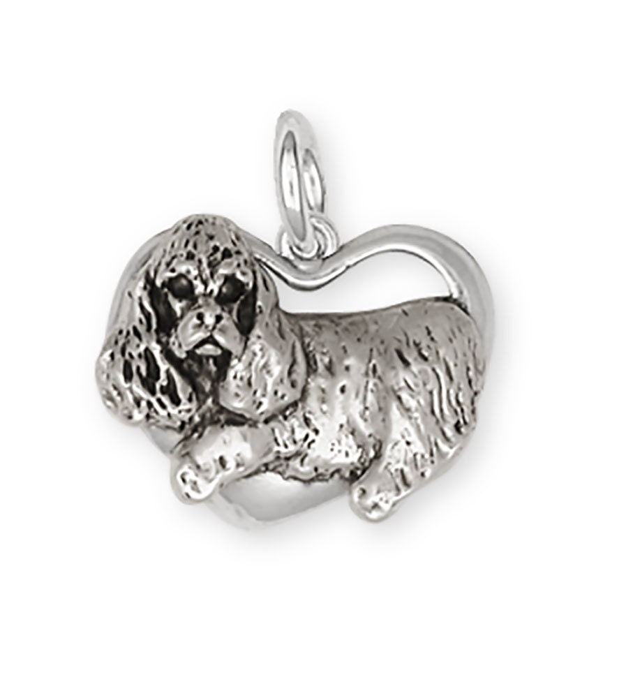 Cocker Spaniel Jewelry Cocker Spaniel Charm Jewelry Sterling - Etsy