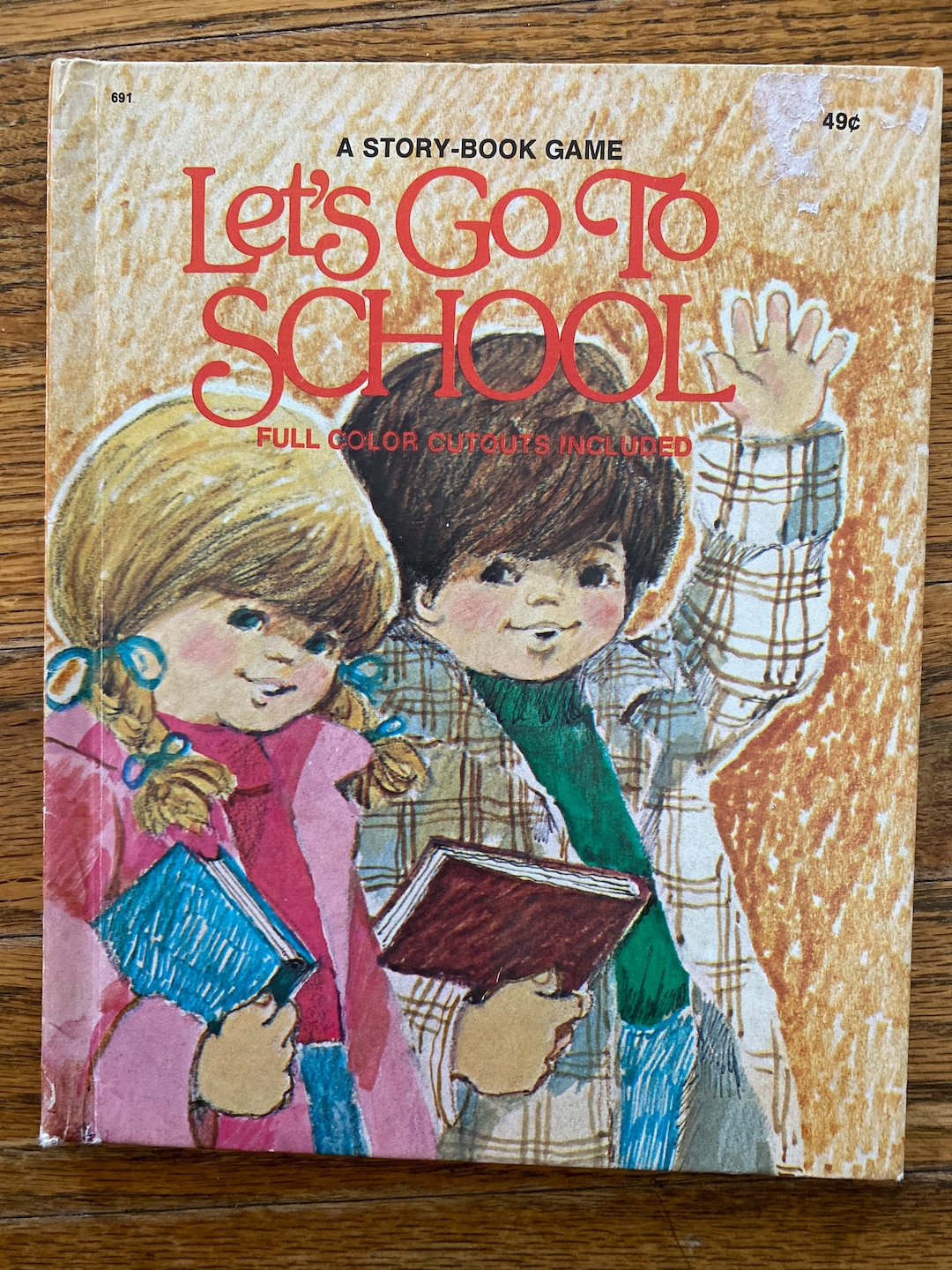 A Story-book Game Let’s Go to School (1976 Edition) - Etsy