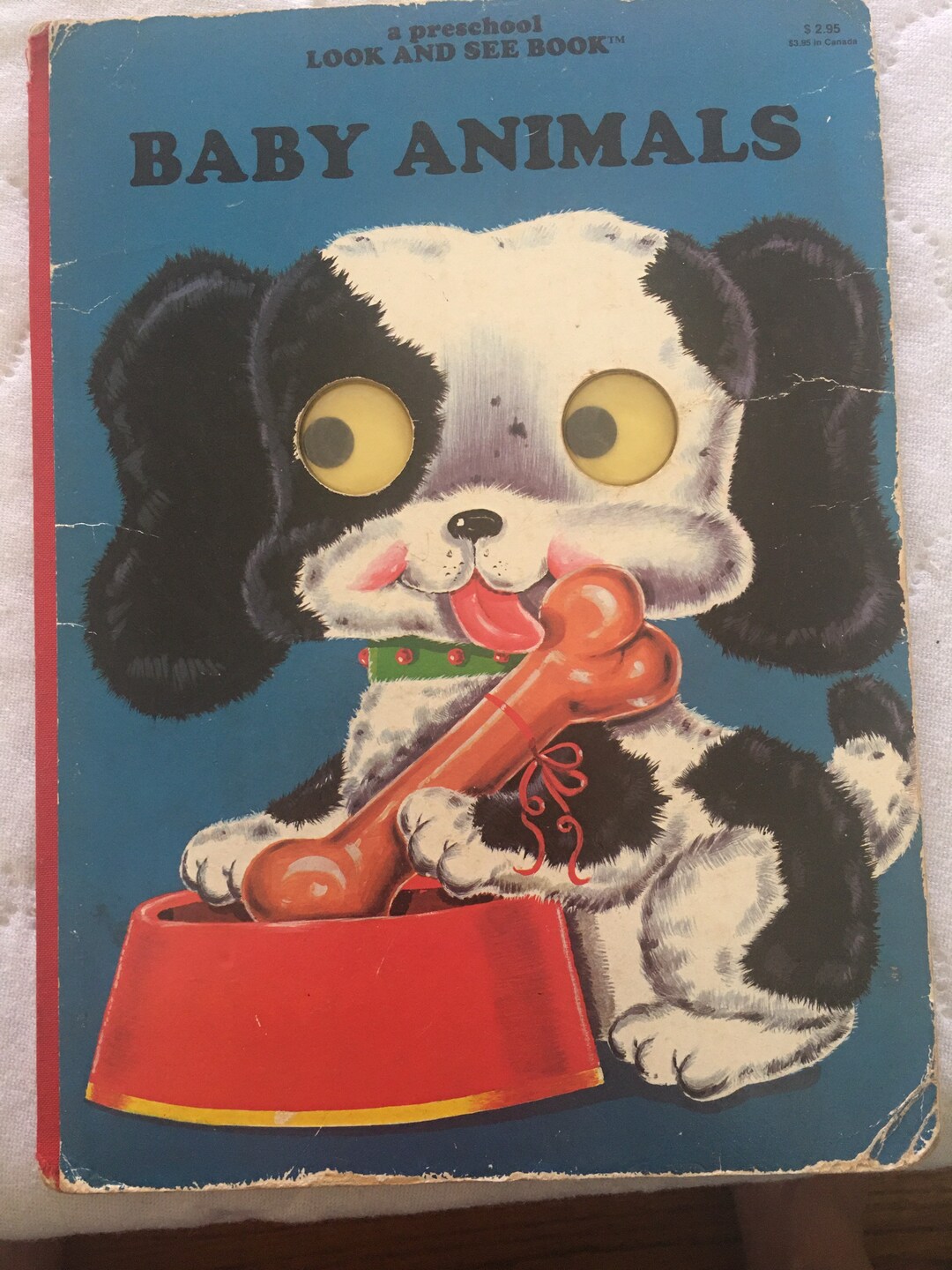 Vintage A Preschool Look and See Book Baby Animals Board Book - Etsy