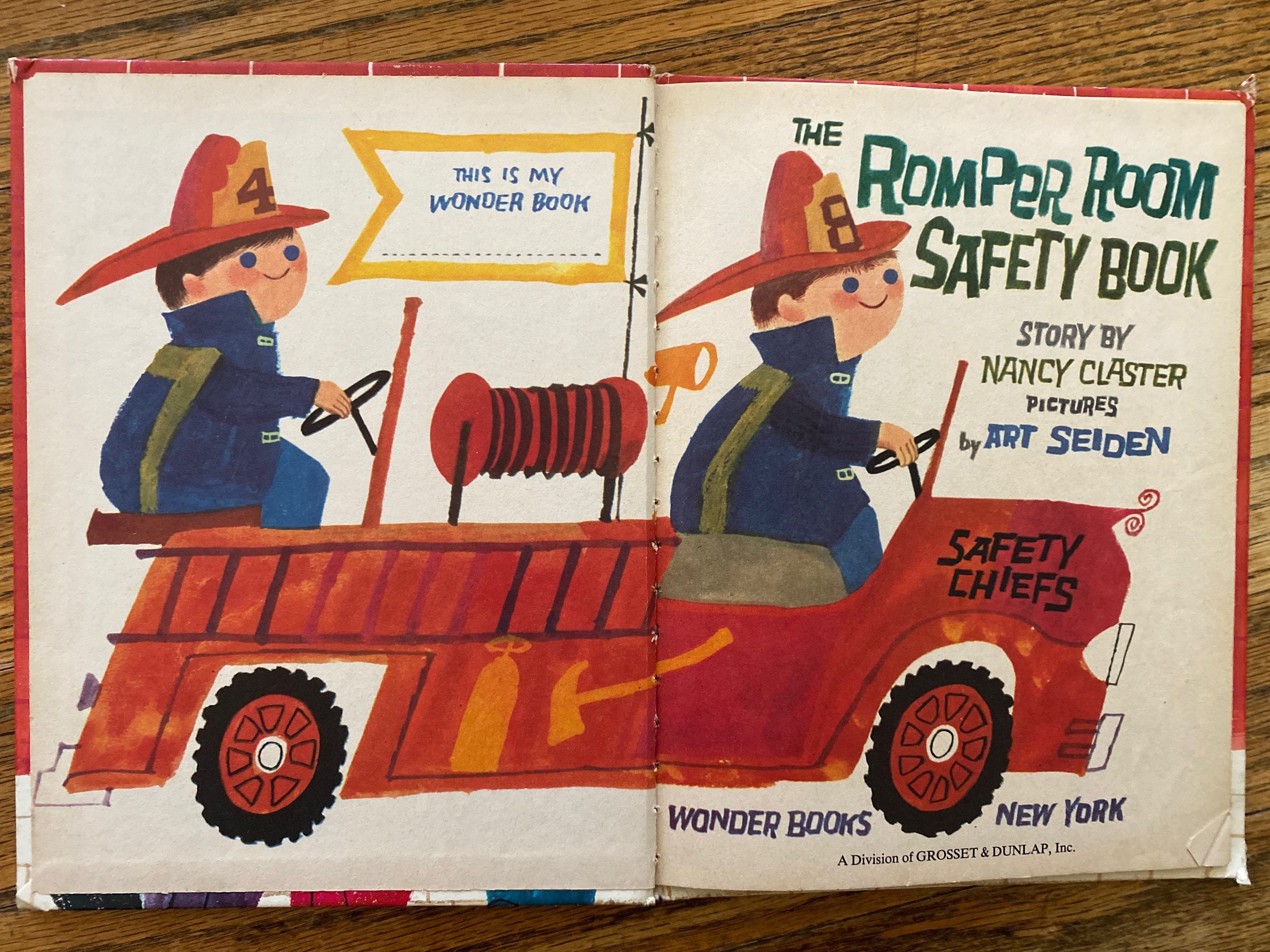 Vintage the Romper Room Safety Book (1965) - Etsy