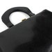 Black Faux Snakeskin Vintage Swan Gail Original Handled Purse - Etsy