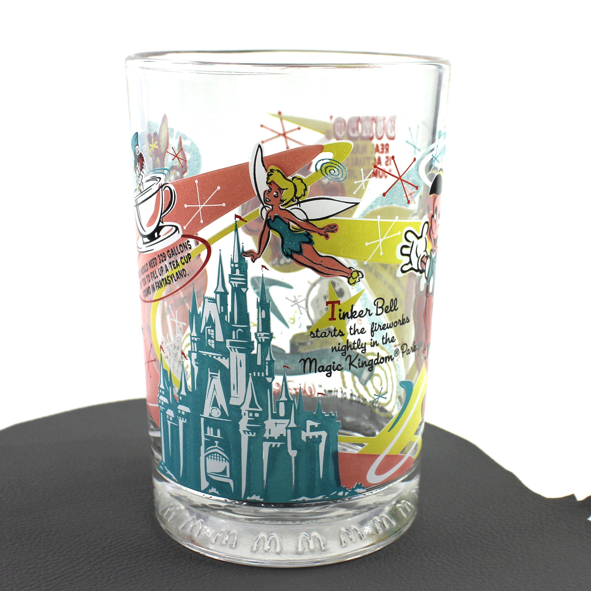 Vintage Walt Disney Land 100 Years of Magic Drinking Glass / Disney ...