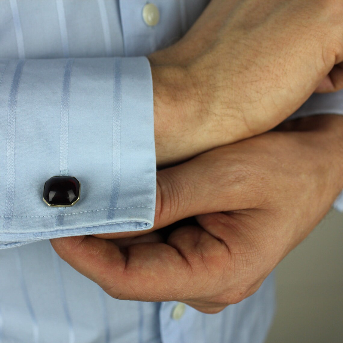 Deep Red & Gold Men's Vintage SWANK Cuff Links - Etsy