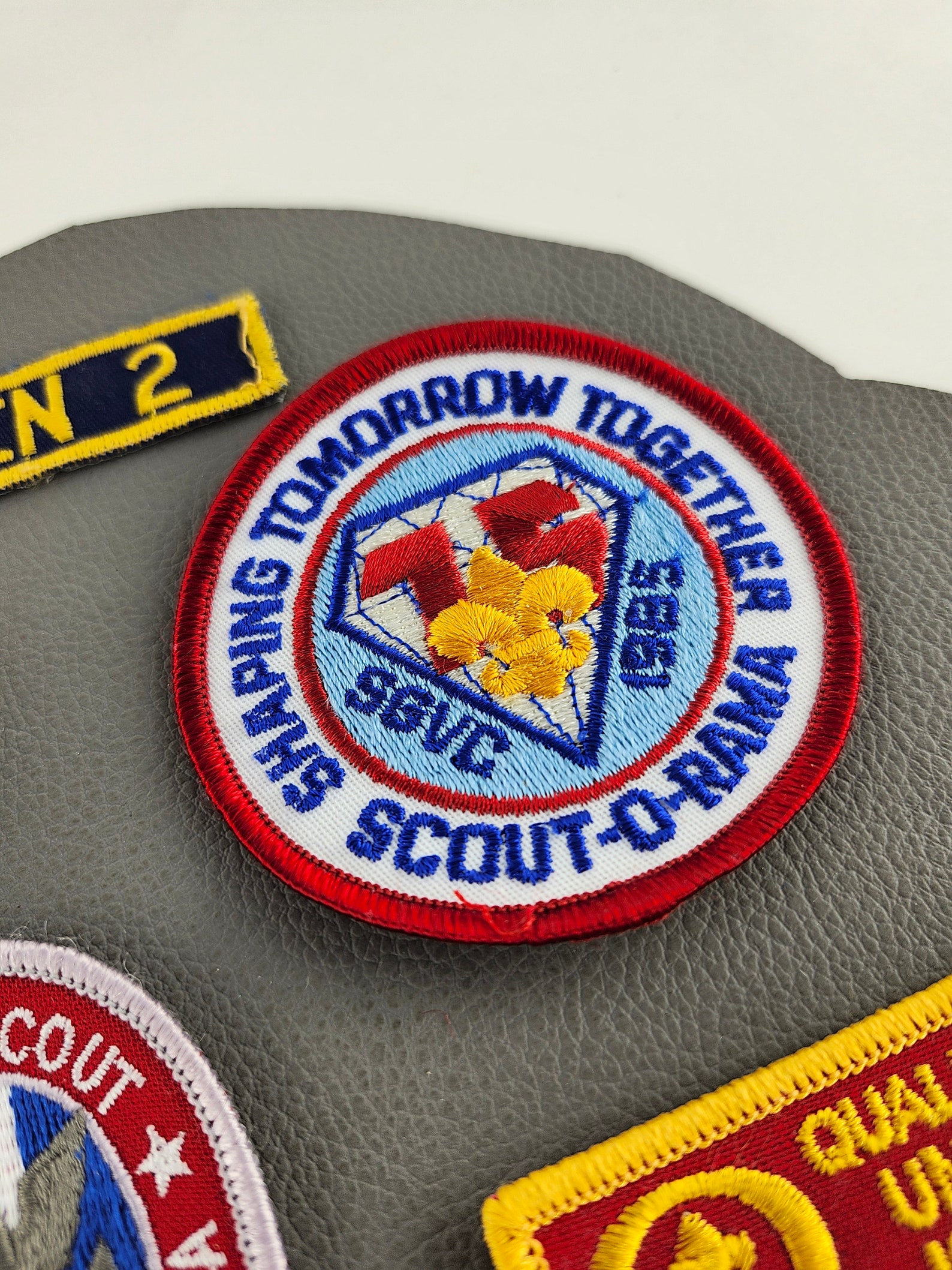 Vintage 80s Eagle Scout Boy Scouts of America Iron on Patches, BSA Ram ...