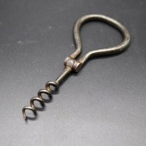 Iron Corkscrew 1800s Stamped J. Moore Folding Bow Harp - Etsy