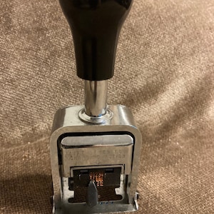 Automatic Numbering Machine , Office Stamp, Retro Numbering Stamp ...