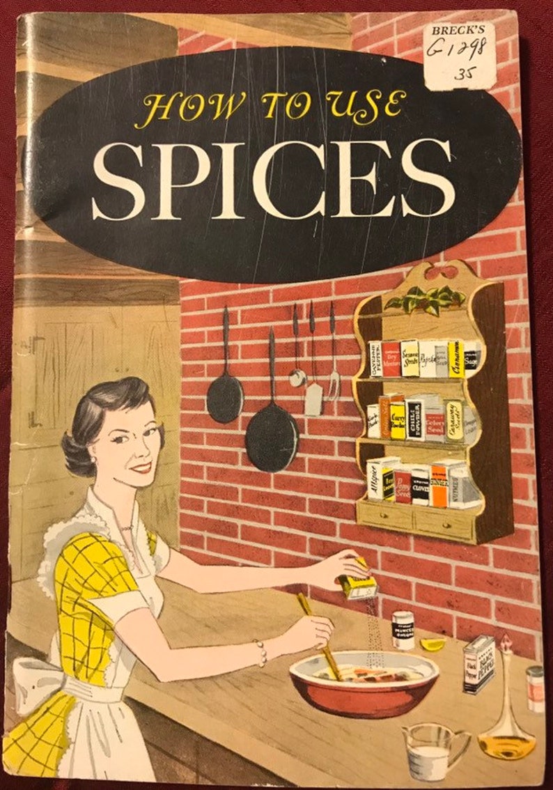 1958 How to Use Spices, American Spice Trade Association - Etsy