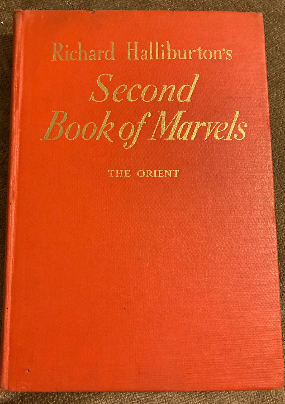 1938 Richard Halliburton's Second Book of Marvels - the Orient - Etsy