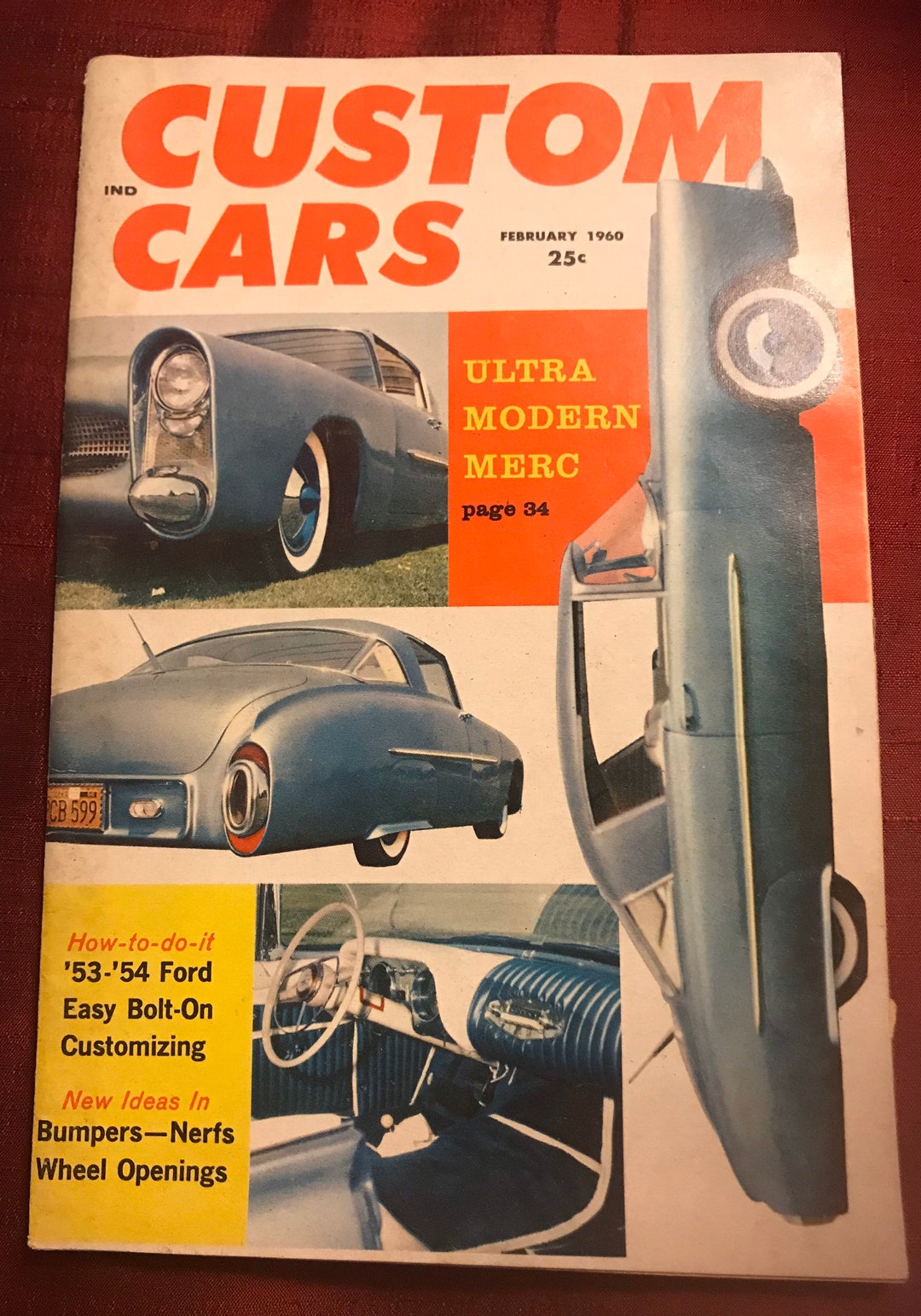 Custom Cars Magazine, February 1960 - Etsy