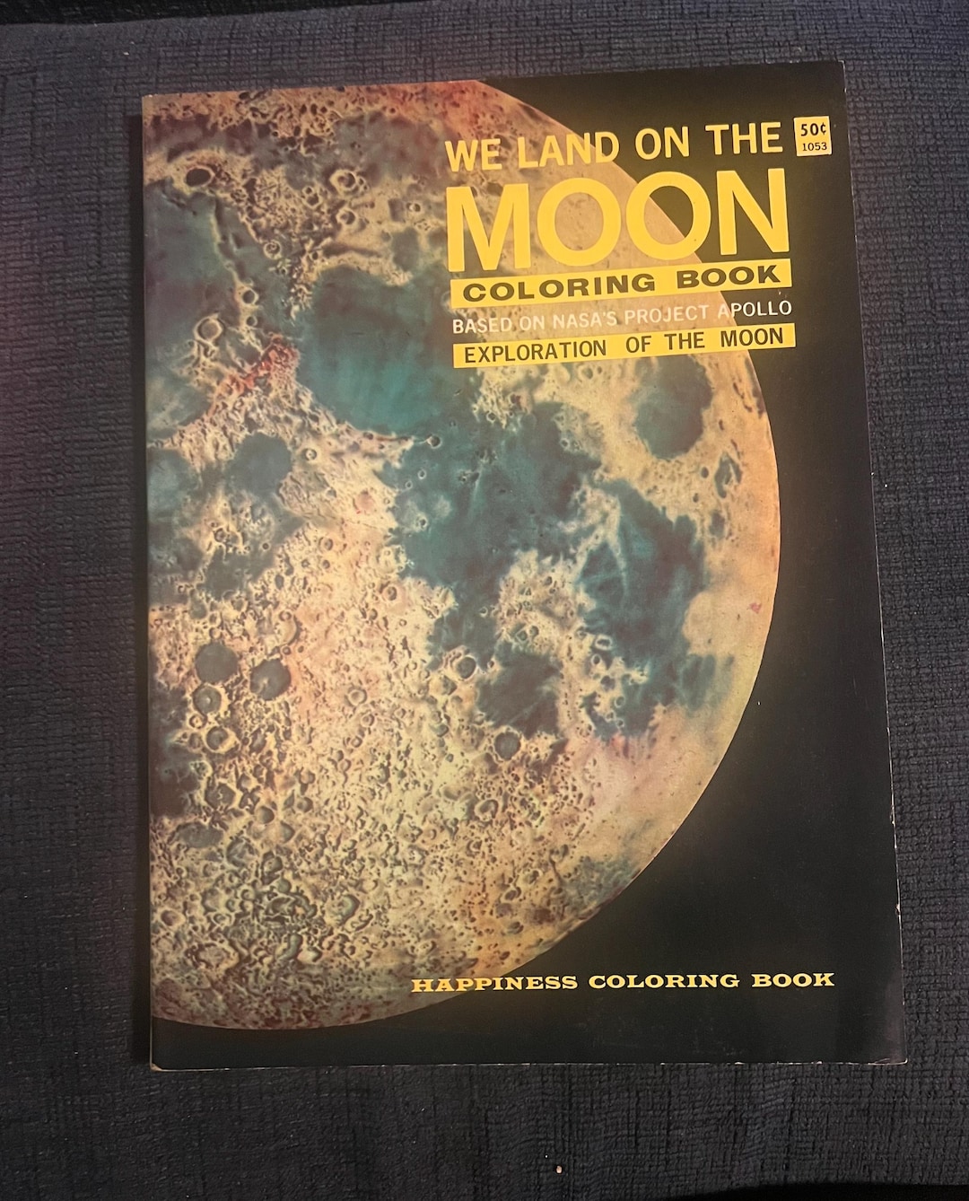 1969 We Land on the Moon Coloring Book NASA Project Apoll0, New ...