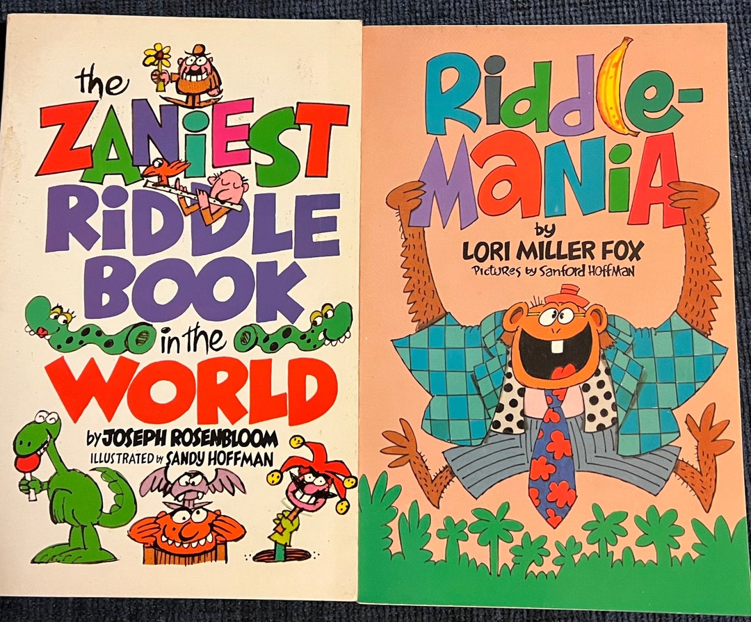 1990's Riddle-mania, Lori Miller Fox and the Zaniest Riddle Book in the ...